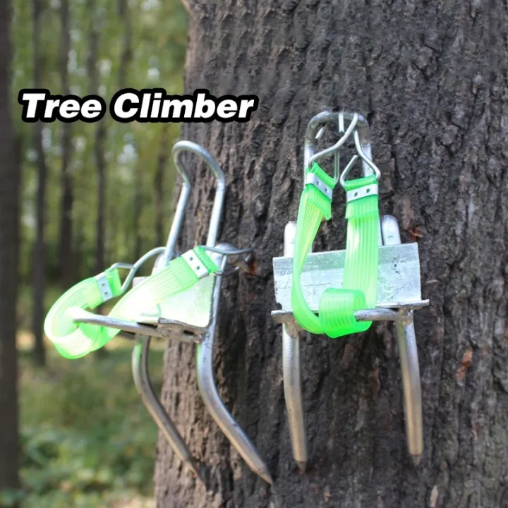 The new 2022 1pair Tree Climbers Non-slip Tree Climbing Foot Buckle ...