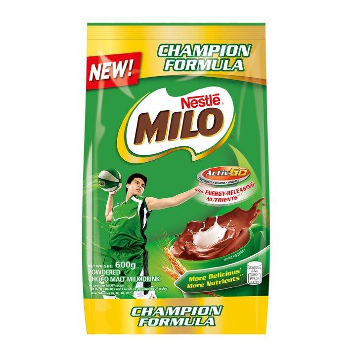 Milo Activ-Go Choco Malt Powdered Milk Drink 600g | Lazada PH