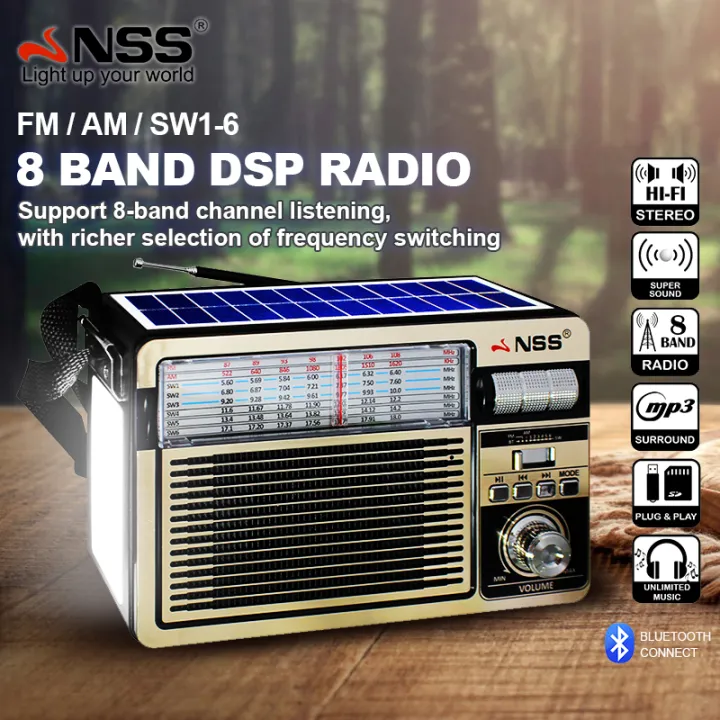 NSS GOODLIGHT Plus Solar Lighting System With Bluetooth Mp3 Speaker and ...