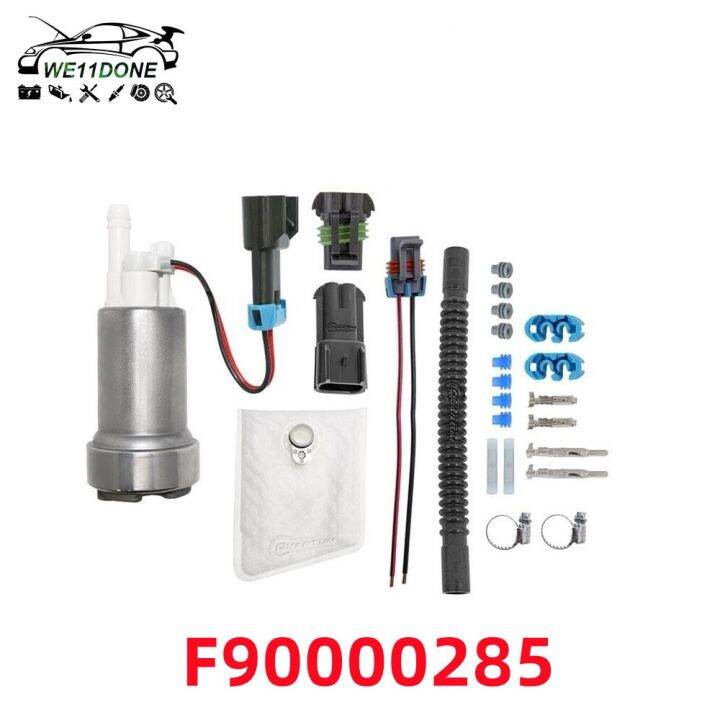 New GENUINE WALBRO/TI F90000285 525LPH HELLCAT E85 Fuel Pump + 400-1168 ...