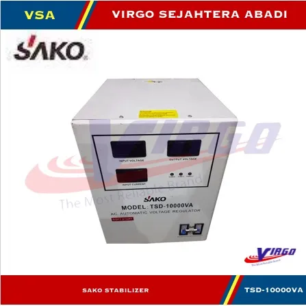 SAKO STABILIZER TSD 10000 VA LED / 10KVA | Lazada Indonesia
