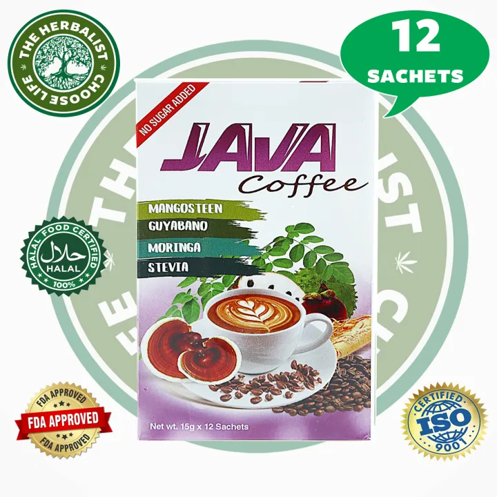 Java 8 in 1 Herbal and Healthy Coffee Mix with Guyabano, Mangosteen ...