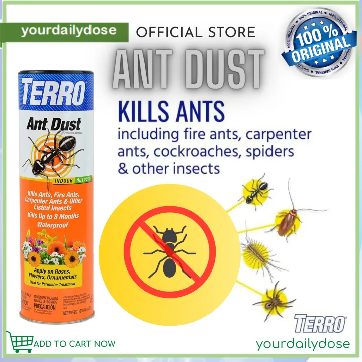 TERRO® Ant Dust INDOOR /OUTDOOR 453G | Lazada PH