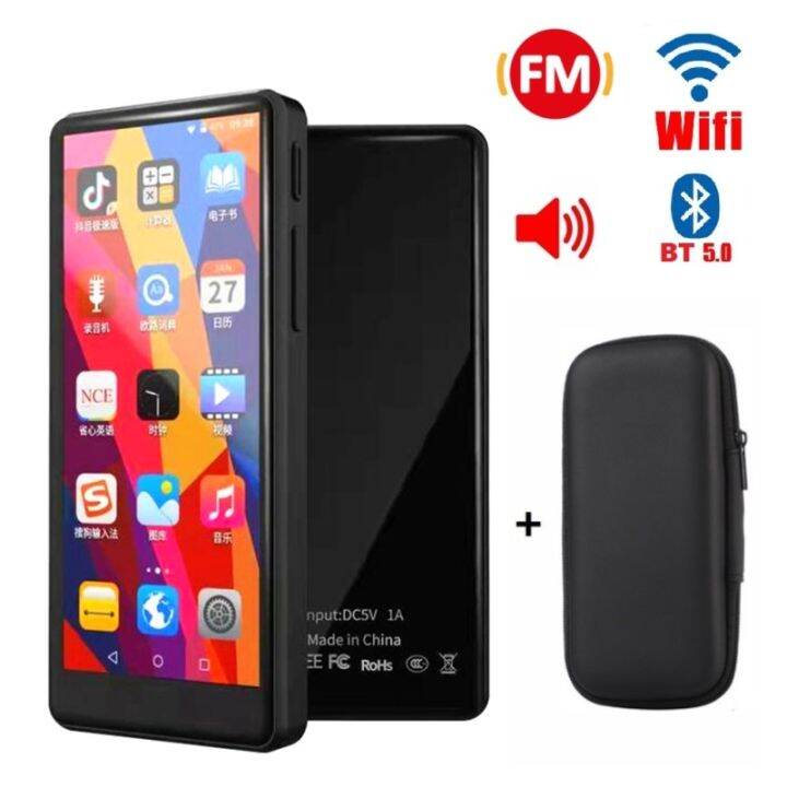 Mp4 Player 64gb Wifi Android Touch Screen Bluetooth Radio Fm Portable ...