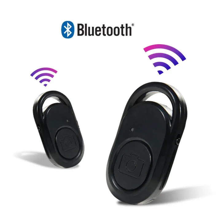 Bluetooth Remote Control Button Wireless Controller Self-Timer Camera Stick Shutter Release ...