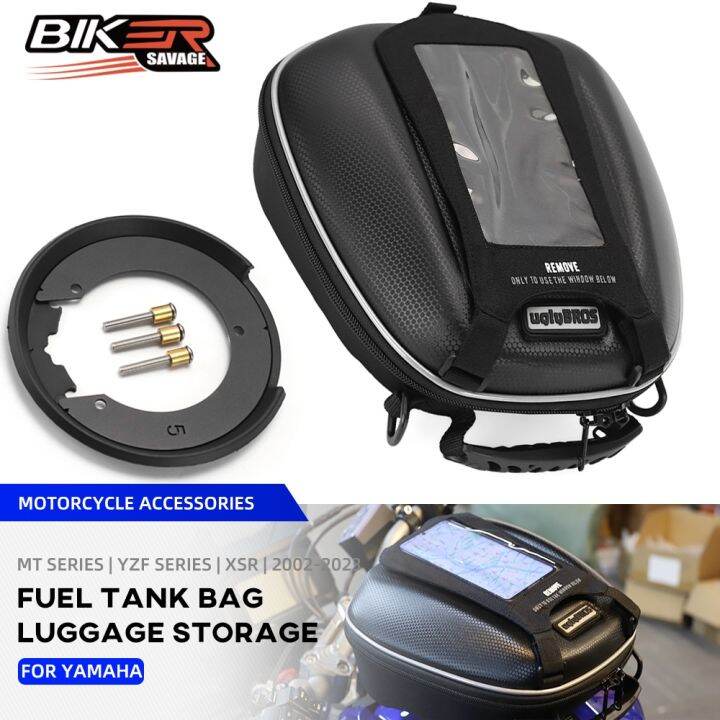 Fuel Tank Bag For YAMAHA MT-03 MT-25 MT-09 MT125 MT03 MT15 MT25 YZF R3 R125 R15 V3 V4 Motorcycle ...