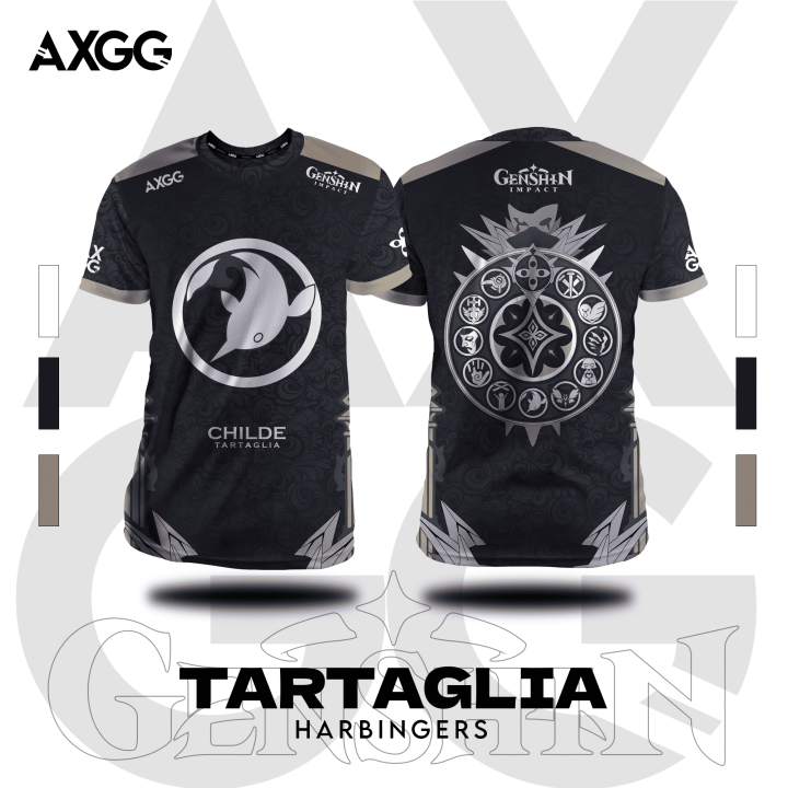 AXGG " Genshin Impact - Harbingers " Gaming T-Shirt | Lazada PH