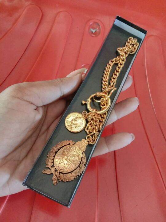 BROS RANTAI JAS BESKAP BENGGOL KERATON SOLO SEPUHAN EMAS AS016 | Lazada ...