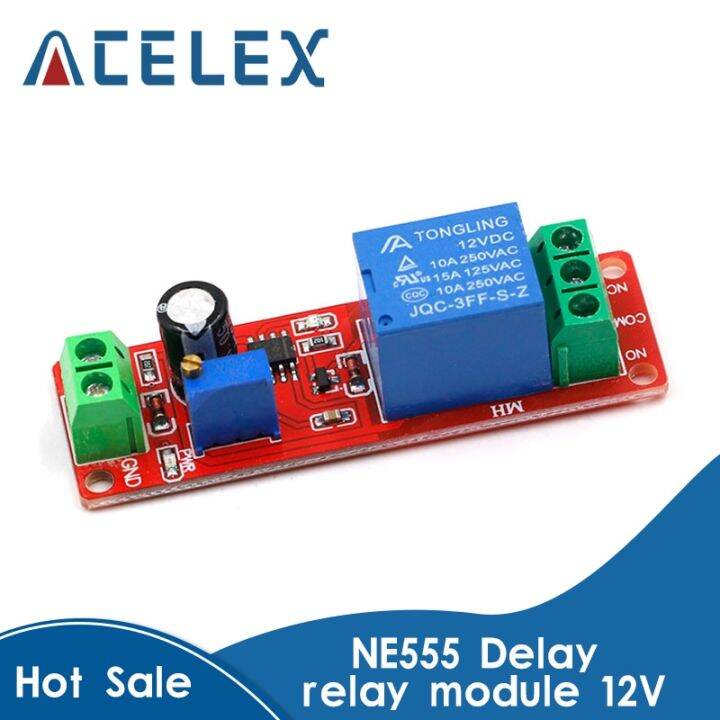 Dc 12v Timer Delay Relay Shield Module Ne555 Timer Switch Adjustable ... Dc 12v Timer Delay Relay Shield Module Ne555 Timer Switch Adjustable ...