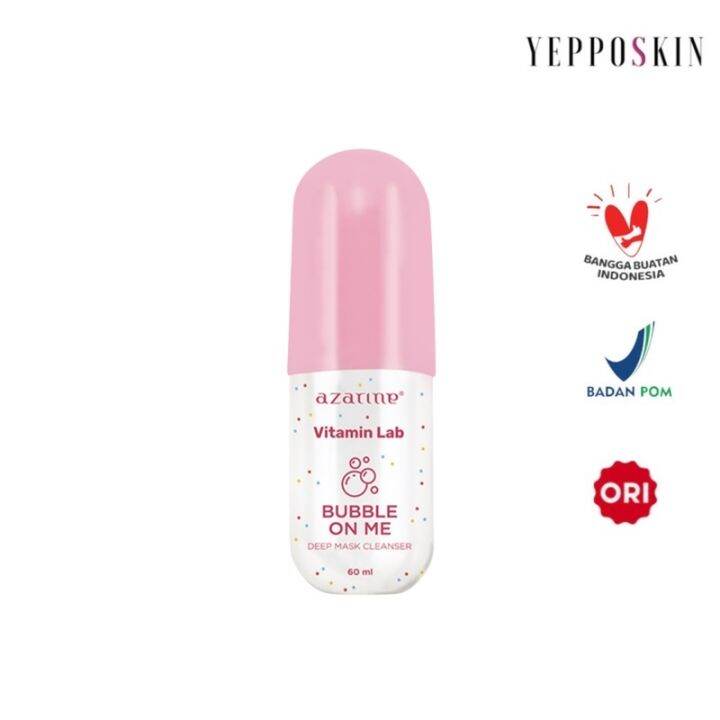 AZARINE Bubble On Me Deep Mask Cleanser | Lazada Indonesia