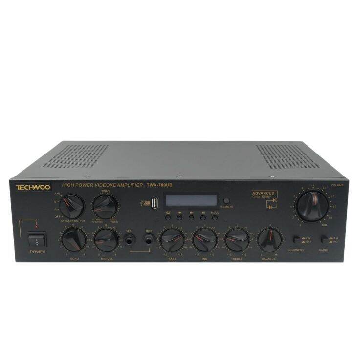 High Fidelity Stereo Amplifier Professional Karaoke System AM/FM Radio ...