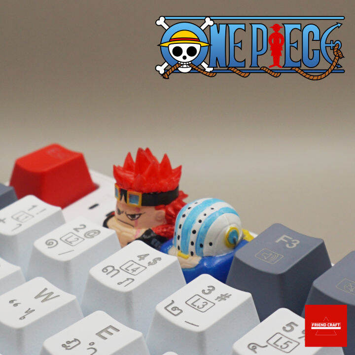 Keycaps คีย์แคป Artisan Set กลุ่มโจรสลัดคิด คิด คิลเลอร์ (One piece ...