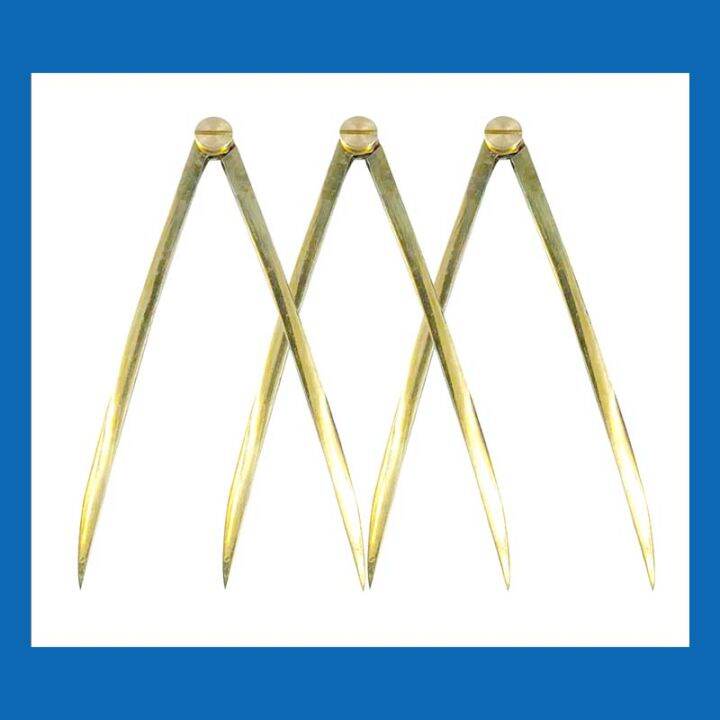 Nautical chart dividers, two gauges, two legged tools for navigation, copper compasses, dividers ...