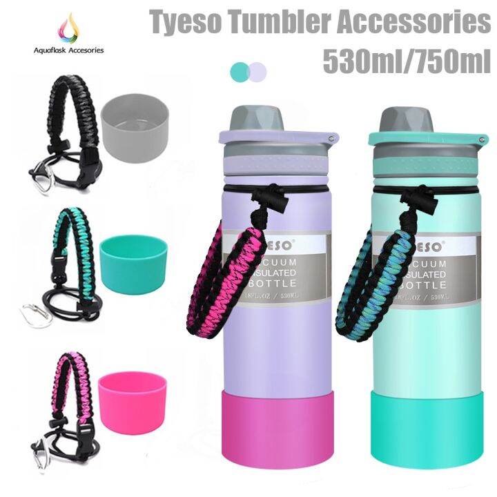 Tyeso Accessories Protective Bottom Silicone Boot Cover Paracord Handle ...