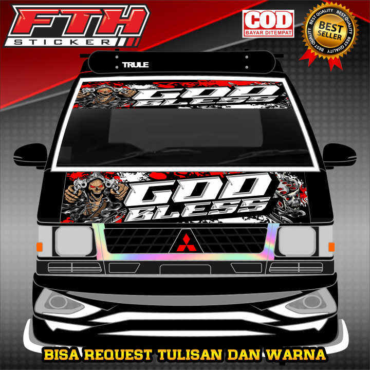 Sticker l300 Atau Decal Print Custom Kabin Depan L300 Bisa Request ...