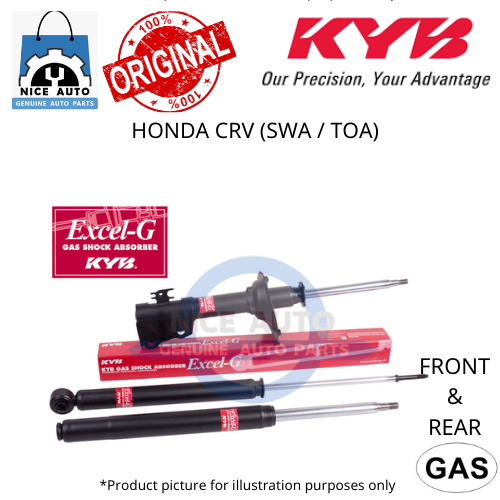 HONDA CRV (SWA ) (FRONT& REAR) ABSORBER - KAYABA (GAS) | Lazada