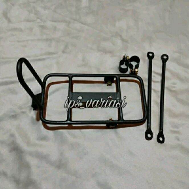 rak depan sepeda model klasik custom front bikerack classic | Lazada ...