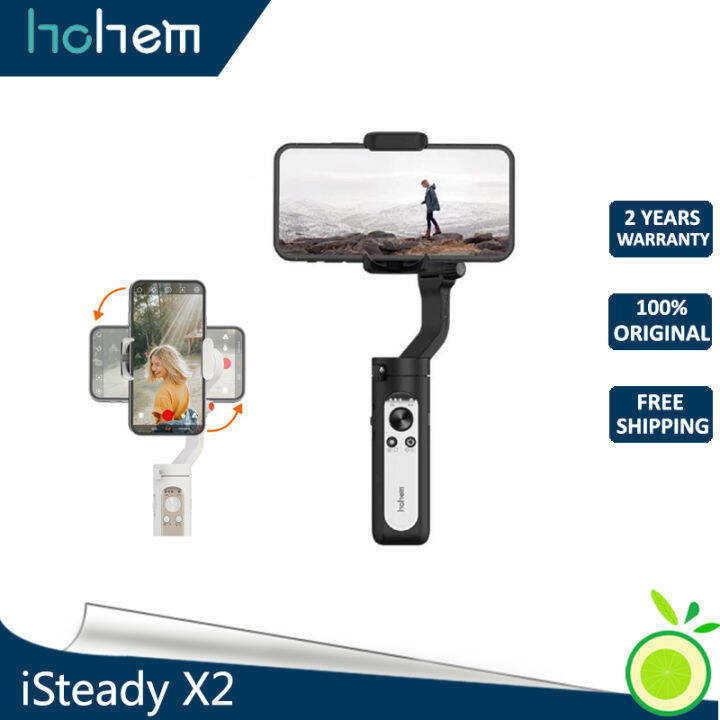 Hohem iSteady X2 Ultralight 3-Axis Smartphone Palm Gimbal Handheld ...
