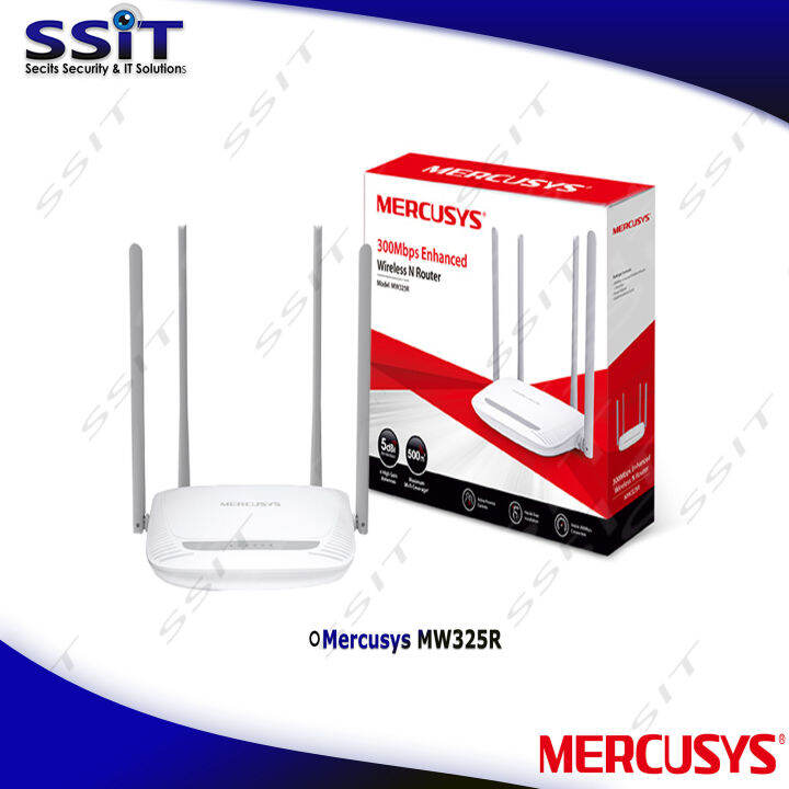 Mercusys MW325R 300Mbps Enhanced Wireless N Router | Lazada PH