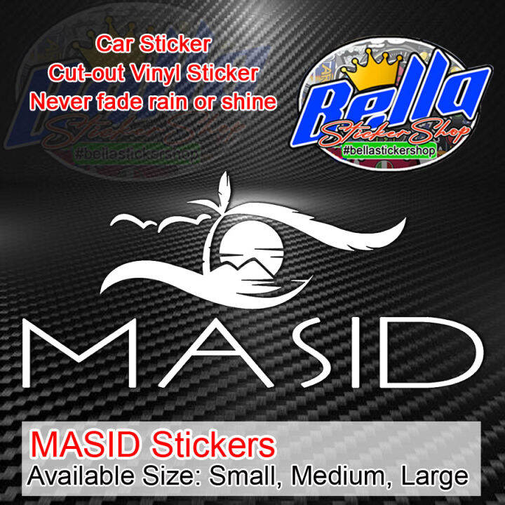 Vinyl Stickers cutout, Never Faded,Quality made, inspired by MASID ...