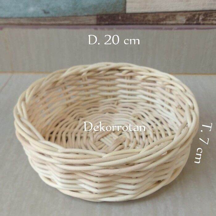 keranjang rotan bulat tempat telur dan buah untuk seserahan hantaran ...