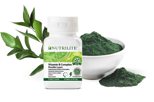 Suplemen Nutrilite Vitamin B Complex Double Layer - 60 Tablet | Lazada ...