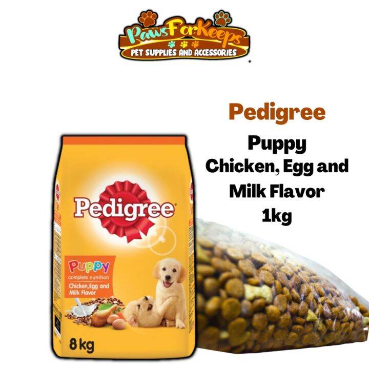 ♫Pedigree Puppy Dog Food Chicken, Egg Milk - 1 Kilo Repacked♙ | Lazada PH