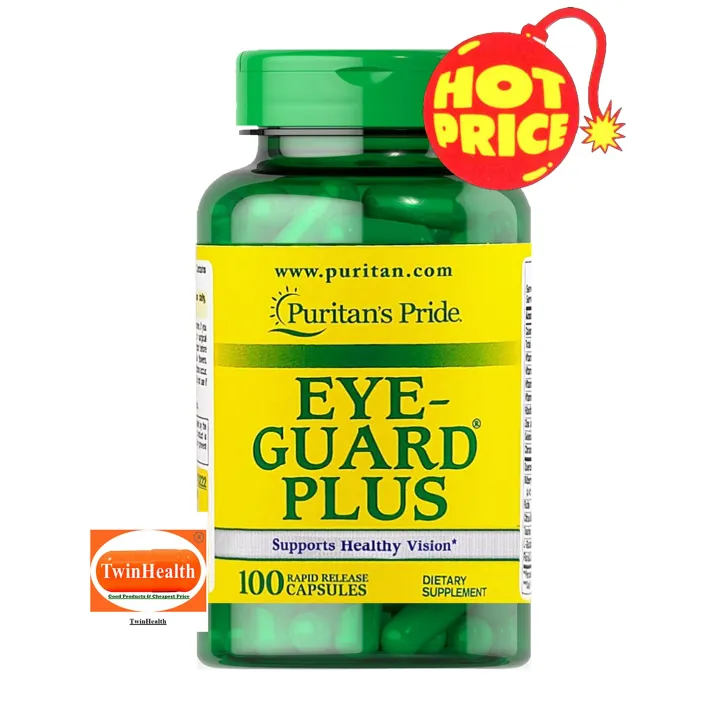 Puritan's Pride Eye Guard Plus with Zinc / 100 Capsules | Lazada.co.th