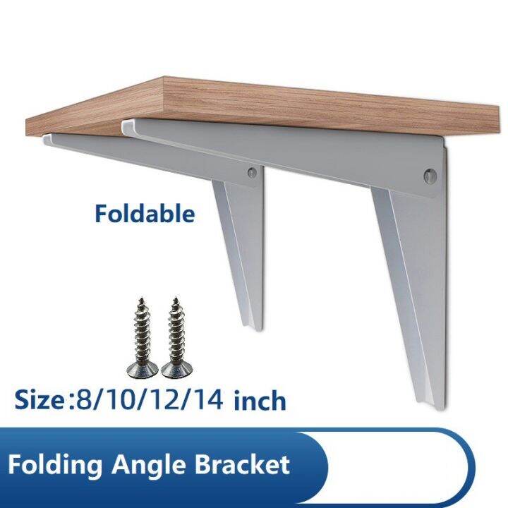 1Pair Folding Angle Bracket (8"-14") | Lazada PH