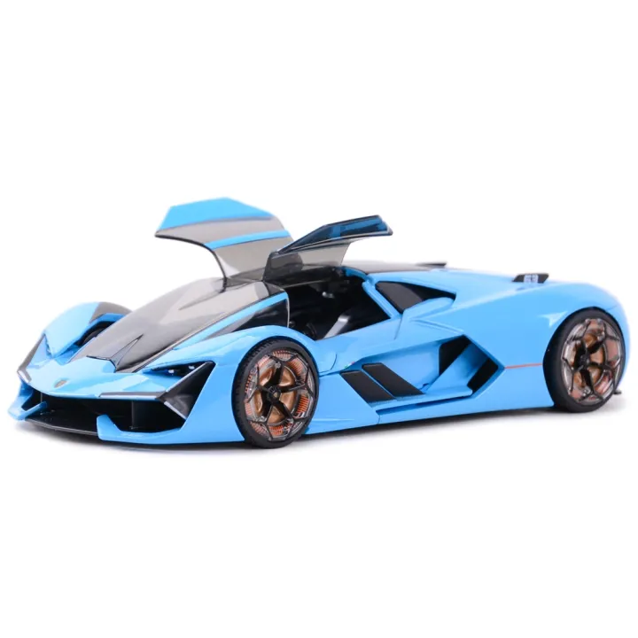 โมเดลรถยนต์ Lambo Terzo Millennio Blue Static Die Cast Vehicles โมเดล ...