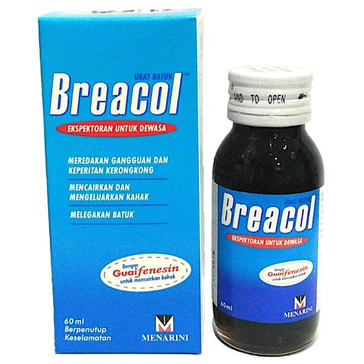 Breacol Expectorant Adult (120ml) | Lazada