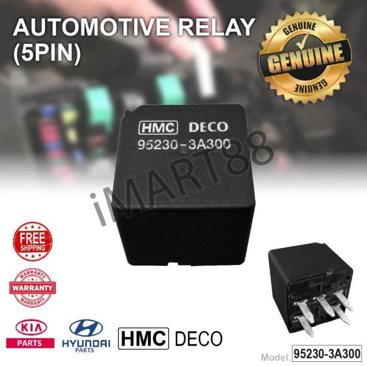 Original HMC DECO Power Relay Part 95230 3A300 Multi-Purpose Automotive ...