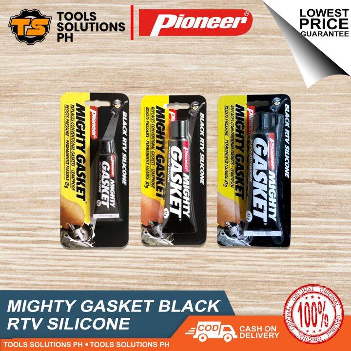 Pioneer Mighty Gasket Black RTV Silicone SEALANTS | Lazada PH