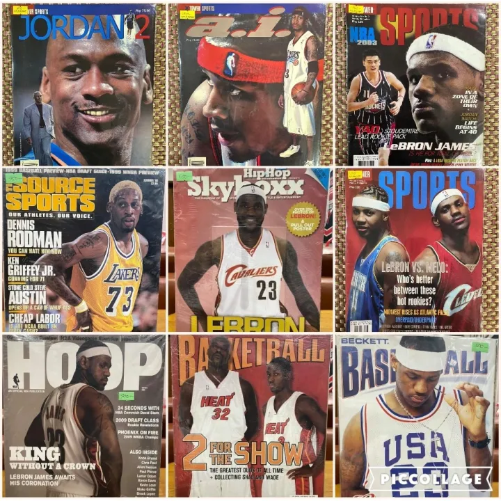 BASKETBALL MAGAZINES 1.0 - BECKETT HOOP INSIDE STUFF SPORTS ILLUSTRATED ...