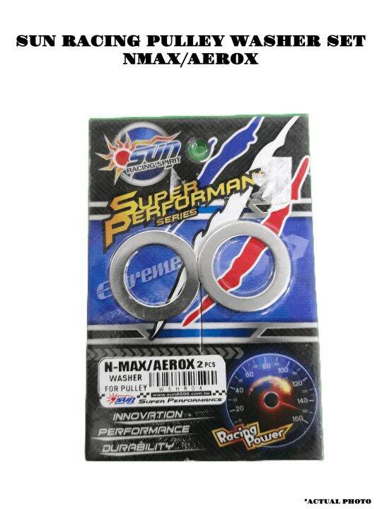 SUN RACING PULLEY/MAGIC WASHER SET MODEL: NMAX/AEROX | Lazada PH