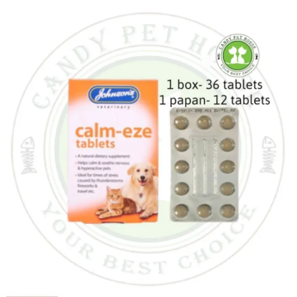 Johnson's Calm-Eze Tablets 36 Tablets (1 Box) | Lazada