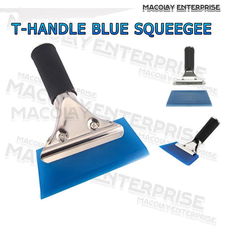 WR-67 T-Handle Blue Squeegee for Window Tinting Film Installing Macolay ...