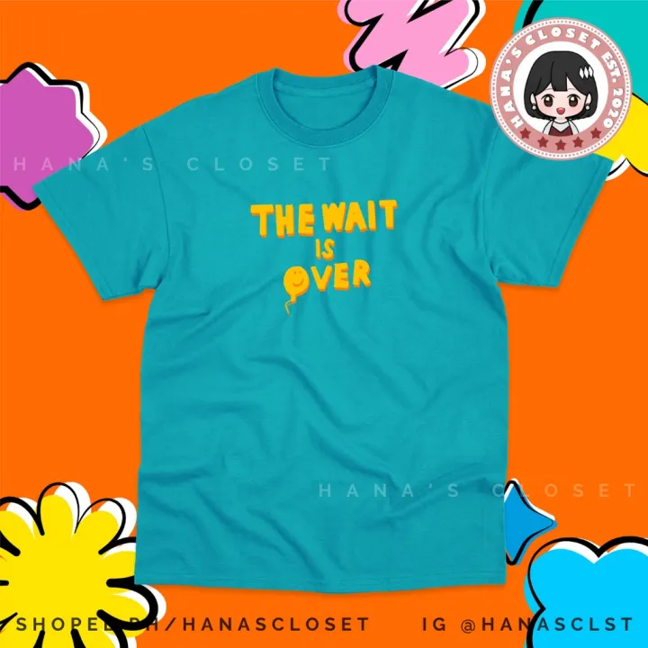 BTS "THE WAIT IS OVER" Permission to Dance Customize Shirt | Lazada PH