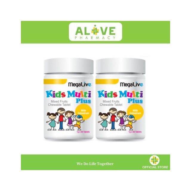 MEGALIVE KIDS MULTI PLUS 60'SX2 | Lazada