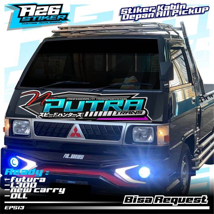 Stiker variasi pickup kabin depan custom carry Ts, L300, new carry ...