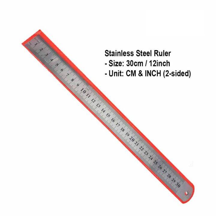 Metal Ruler 36inches 24inches 12inches 6inches | Lazada PH
