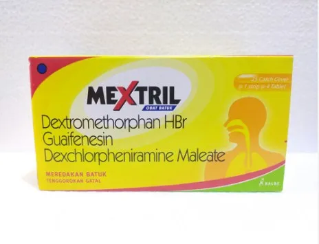 Mextril Obat Batuk Box 25 Strip | Lazada Indonesia