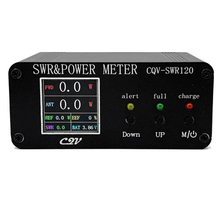 120W 1.8MHz-50MHz Digital Powers Standing Wave Meter SWR Meter FM AM ...