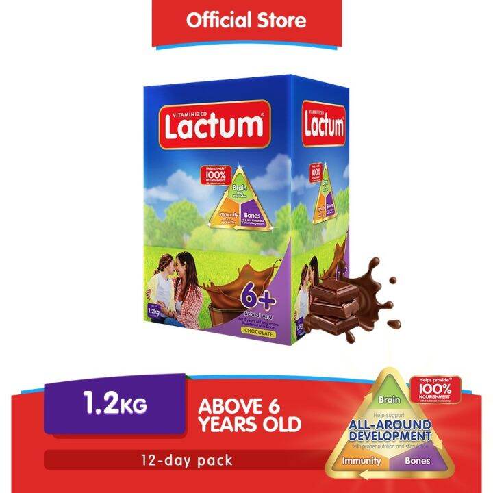 Lactum 6 Chocolate 1.2kg Milk Drink for Children 6 Years Old and Above ...