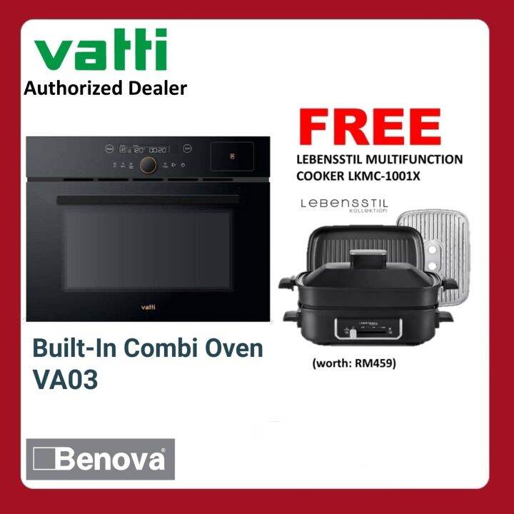 Vatti 50L Built-in Combi Steam Oven VA03 | Lazada