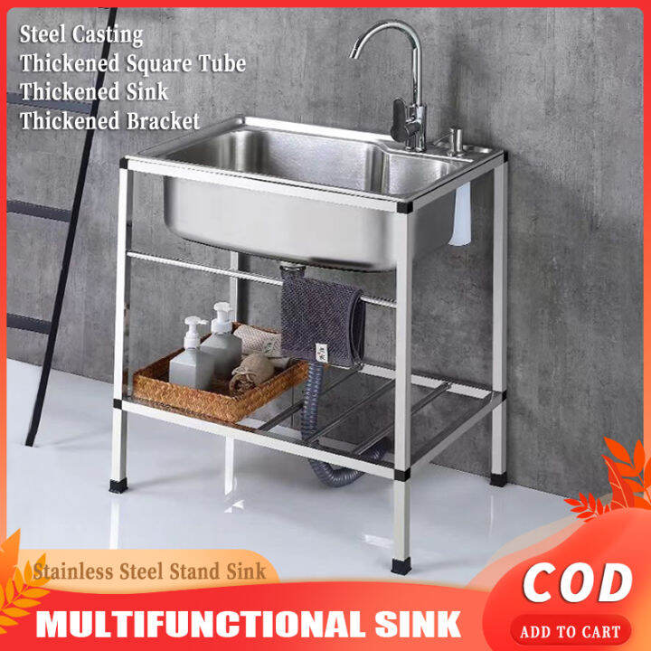 304 stainless steel kitchen sink, vertical sink, wash basin, wash basin ... 304 stainless steel kitchen sink, vertical sink, wash basin, wash basin ...