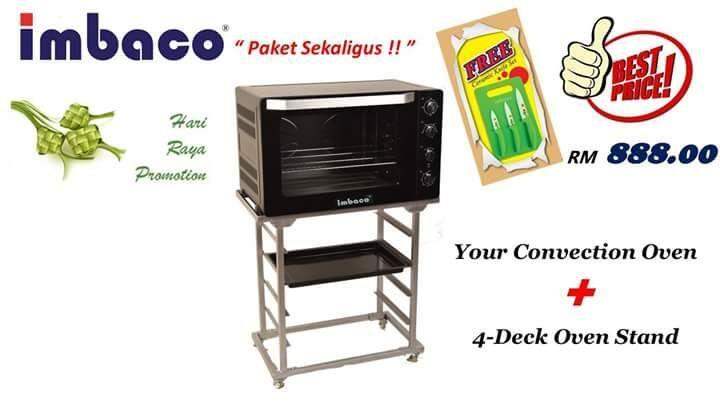 【WUCHT】IMBACO BAKER OVEN 125 Liters / Imbaco Convection Oven 125L ...