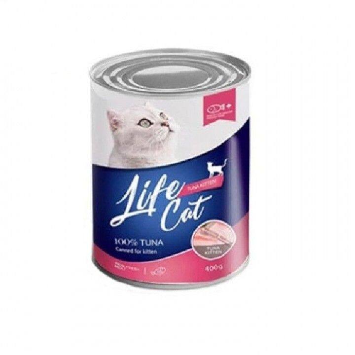 Life Cat Kaleng kitten (PINK) 400G Kadaluarsa Thn2024 | Lazada Indonesia