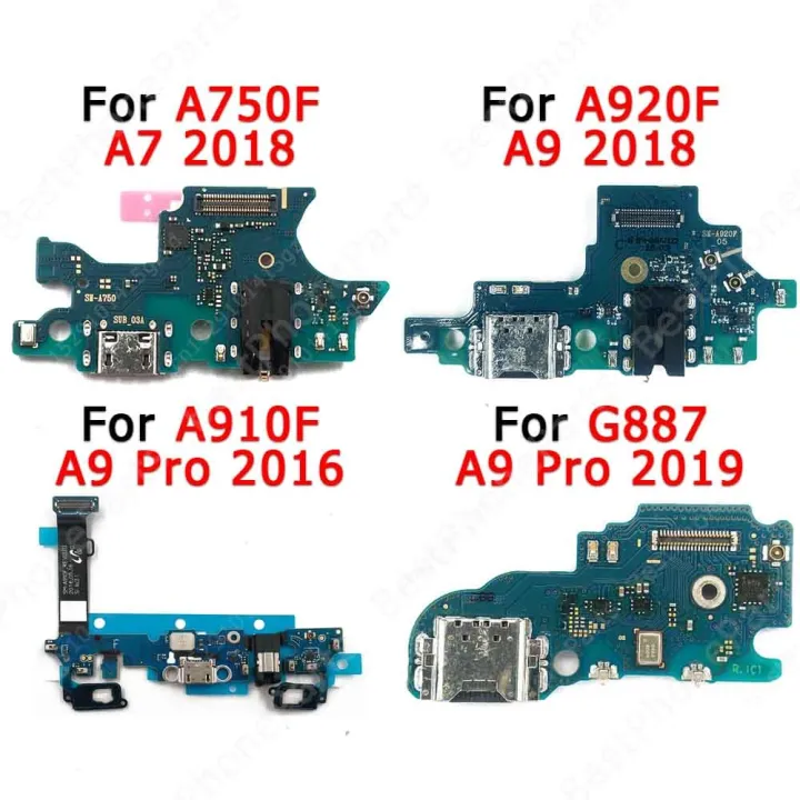 Original Usb Charge Board For Samsung Galaxy A9 Pro 2019 A7 2018 2016 A750 A910 A920 G887 ...