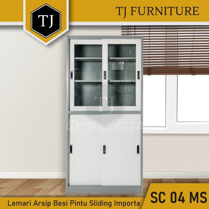 Importa Loker Besi / Lemari Arsip / Kabinet Kantor Besi 2 Pintu Sliding ...